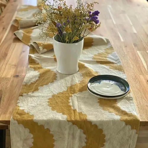 ICHCHA Hand-printed Table Runner