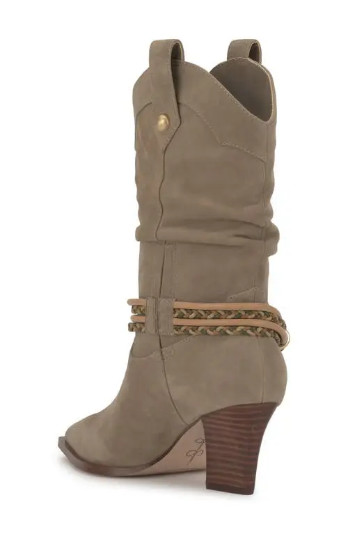 Jessica Simpson Hanie Western Boot - Light Grey