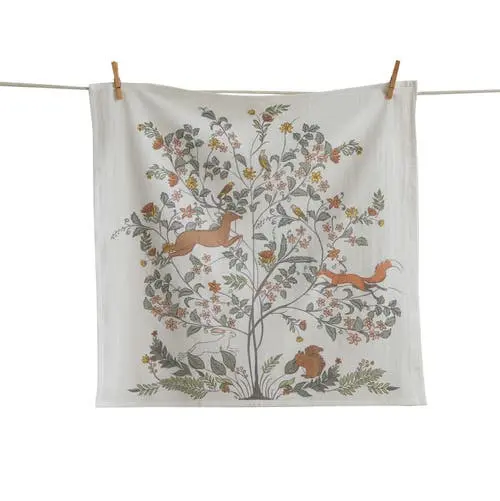 TAG Artisona Tree Of Life Flour Sack Dt Multi Cotton Everyday - Multicolored