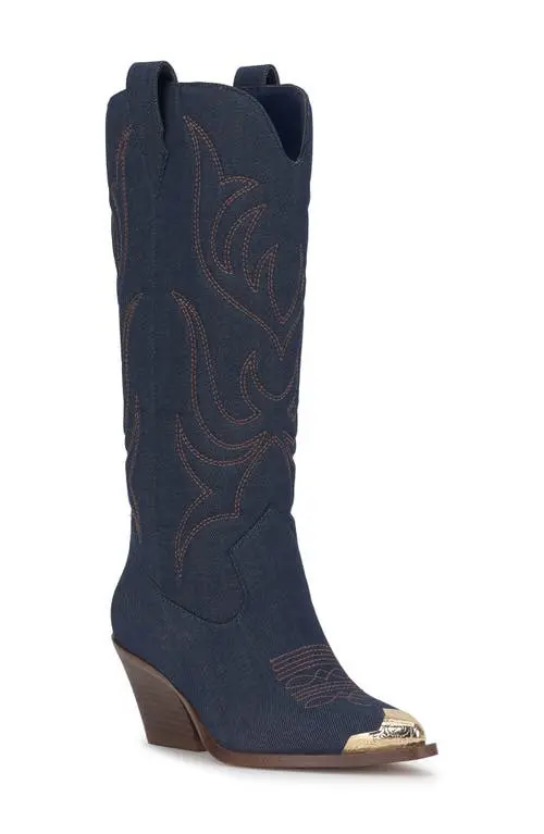 Jessica Simpson Zuliena Western Boot - Indigo