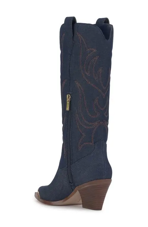 Jessica Simpson Zuliena Western Boot - Indigo