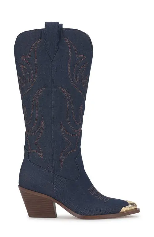 Jessica Simpson Zuliena Western Boot - Indigo