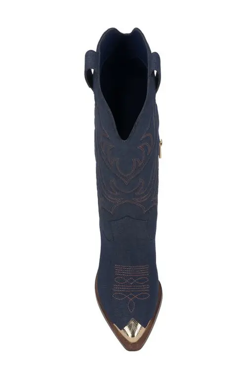 Jessica Simpson Zuliena Western Boot - Indigo