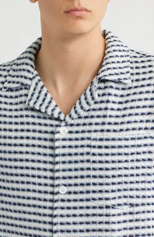 CHE Riita Waffle Linen Camp Shirt