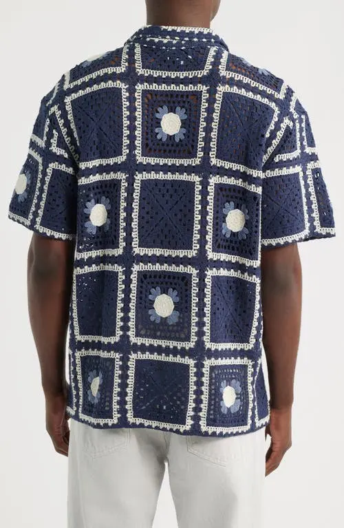 CHE Tejer Crochet Camp Shirt