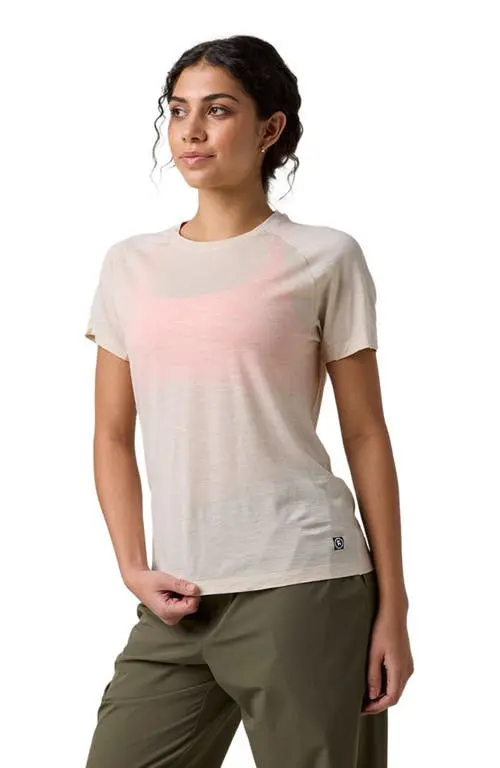 BACKCOUNTRY Wasatch Adventure Rws Merino Lt Wt Tech Tee - Fog