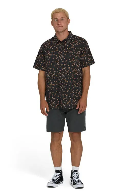 BILLABONG Sundays Short Sleeve Button-up Shirt