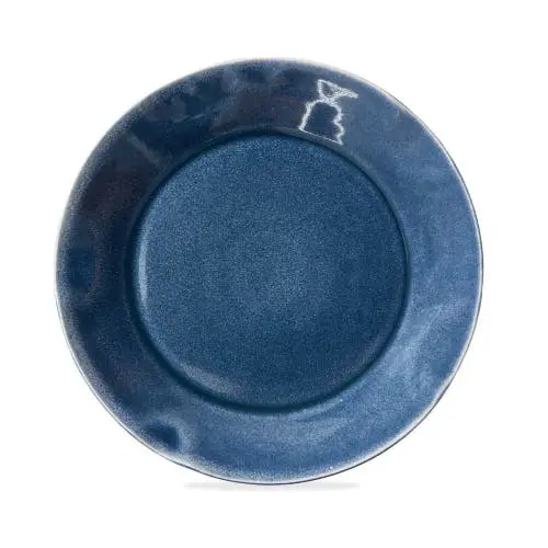 TAG Hudson Dinner Plate Dark Dark Stoneware Everyday - Blue
