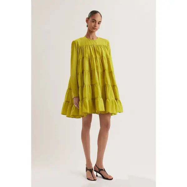 Merlette Soliman Dress - Lime