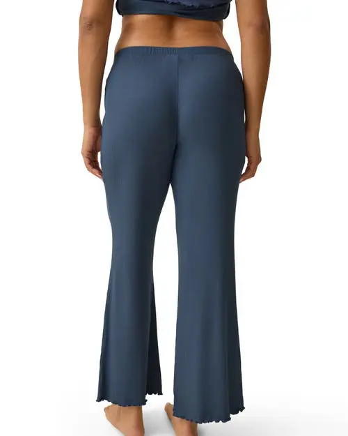 KINDRED BRAVELY Ribbed Modal Lounge Pant - Light Navy