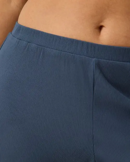 KINDRED BRAVELY Ribbed Modal Lounge Pant - Light Navy