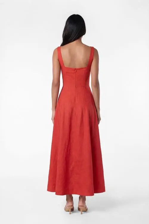 NICHOLAS Anya Dress - Paprika