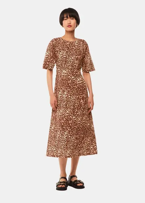 Whistles Marble Spot Veda Dress