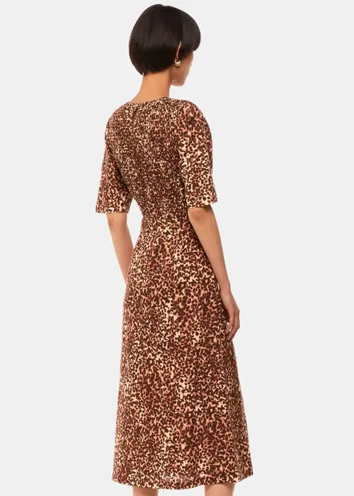 Whistles Marble Spot Veda Dress