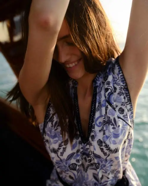 CARTOLINA Harper Printed Mini Dress