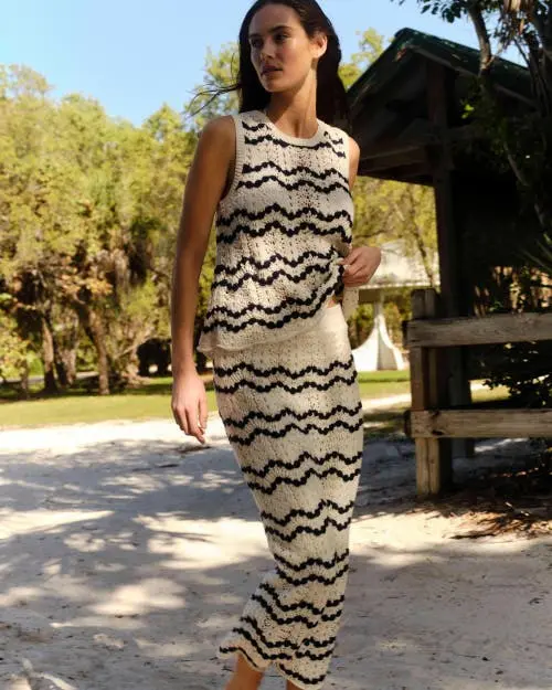 CARTOLINA Northport Knit Scoop Neck Tank
