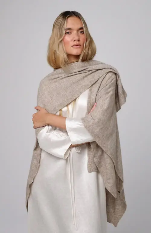 JUANA Cashmere Cape - Beige