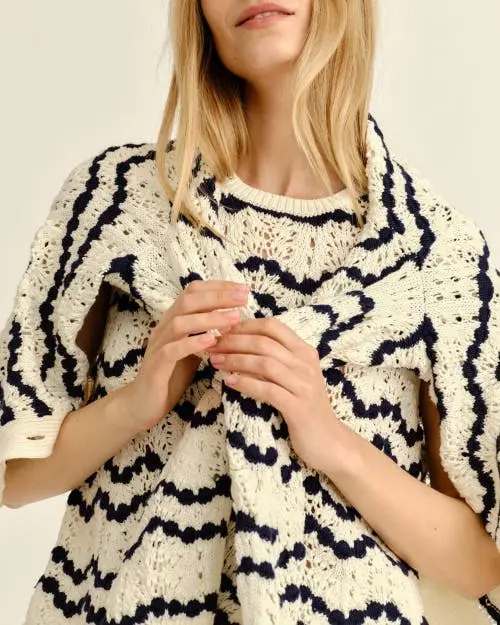 CARTOLINA Hadwen Pointelle Cardigan