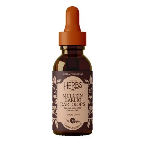 HERBS ETC. Mullein/garlic Ear Drops 1 Oz - No Color