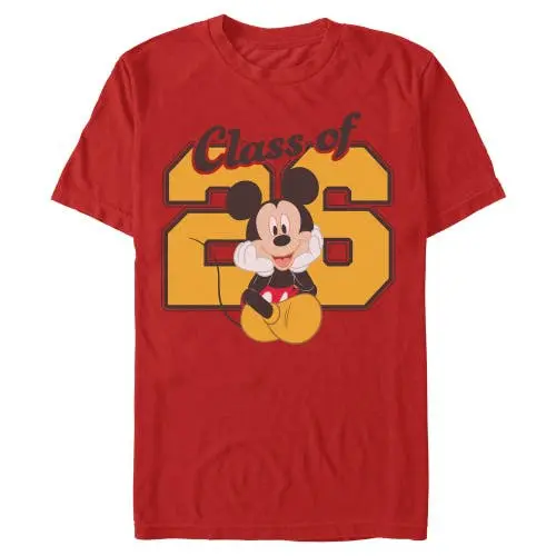 MICKEY & FRIENDS Class Of 26 Pose Graphic T-shirt
