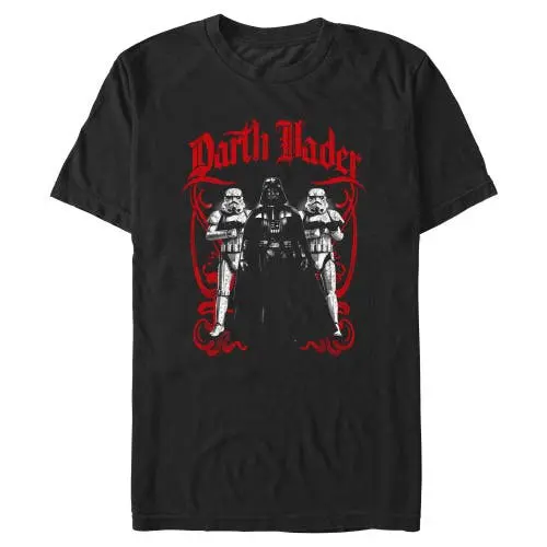 STAR WARS Darth Vader And Stormtrooper Pose Short Sleeve Graphic T-shirt