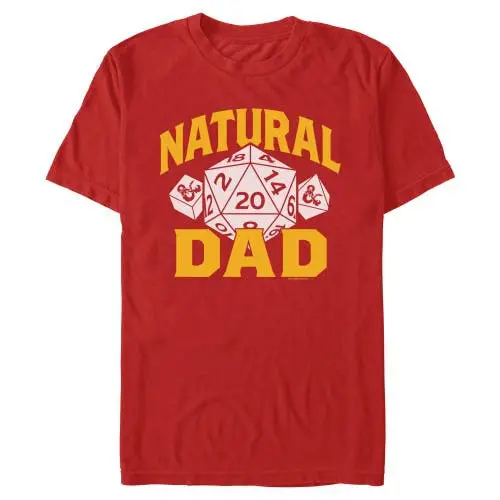DUNGEONS & DRAGONS Natural Twenty Dad Graphic T-shirt