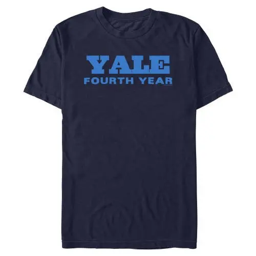 YALE UNIVERSITY Four Year Logo Short Sleeve Graphic T-shirt