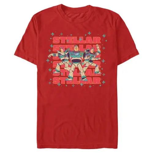 TOY STORY 5 Stellar Stars Buzz Graphic T-shirt - Red