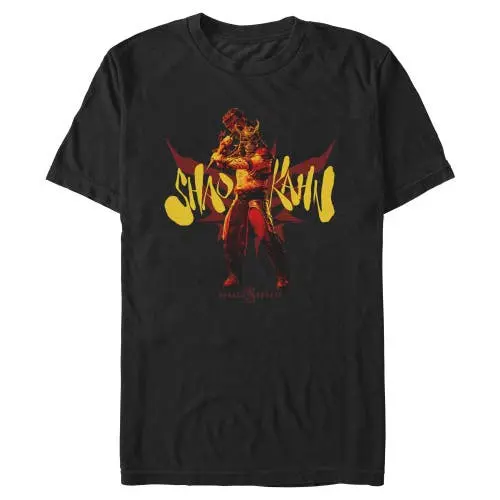 MORTAL KOMBAT II Shao Kahn Wrath Hammer Pose Graphic T-shirt