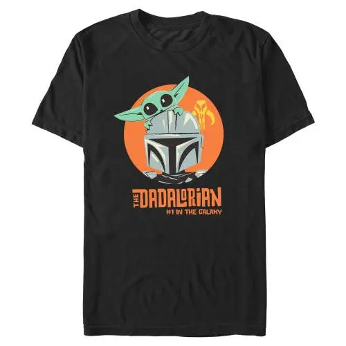 STAR WARS: THE MANDALORIAN Star Wars The Mandalorian Dadalorian Number One Graphic T-shirt