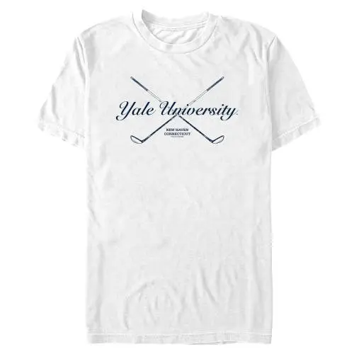 YALE UNIVERSITY New Haven University Golf Graphic T-shirt
