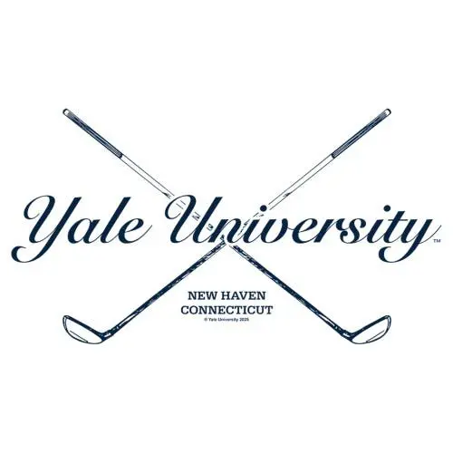 YALE UNIVERSITY New Haven University Golf Graphic T-shirt