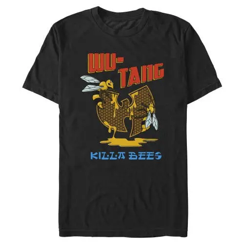 WU-TANG CLAN Killa Bees Artwork Logo Graphic T-shirt