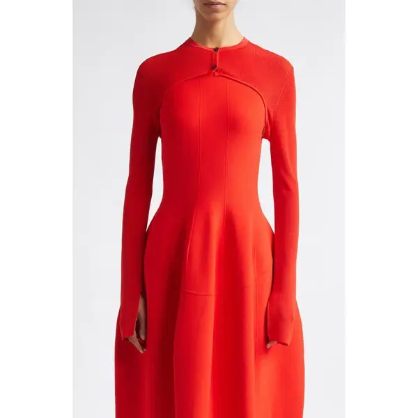 ASHLYN Liliana Micro Shrug - Red