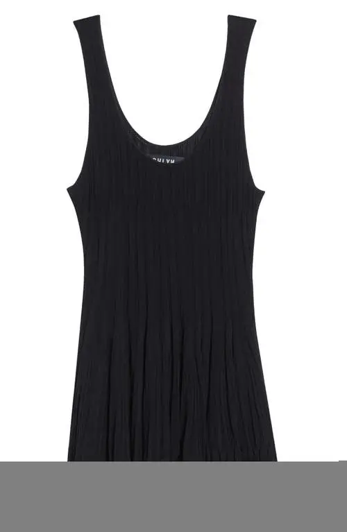 ASHLYN Bennett Layered Hem Rib Sweater Tank
