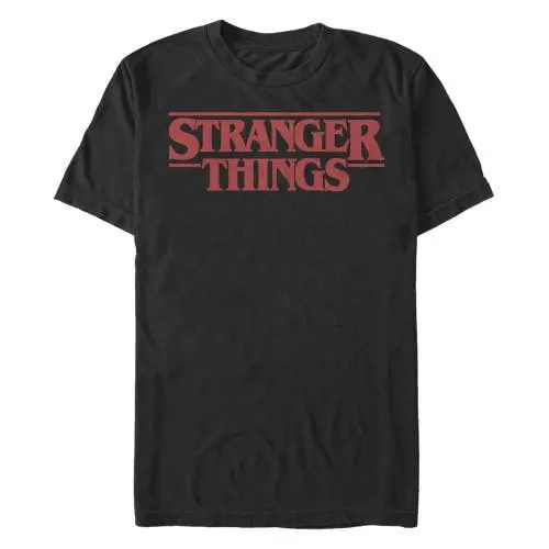 STRANGER THINGS Bold Logo Graphic T-shirt