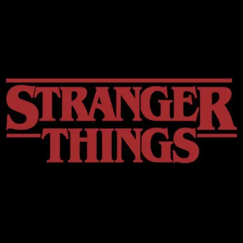 STRANGER THINGS Netflix Bold Logo Short Sleeve Graphic T-shirt