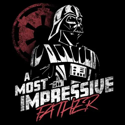 STAR WARS: A NEW HOPE Star Wars A New Hope A Most Impressive Father Graphic T-shirt