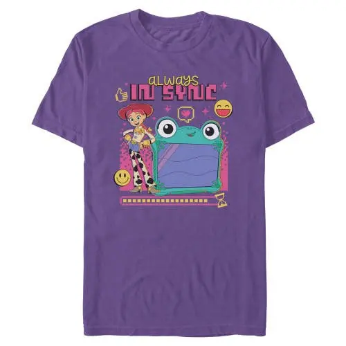TOY STORY 5 Always In Sync Lily And Jessie Graphic T-shirt - Purple