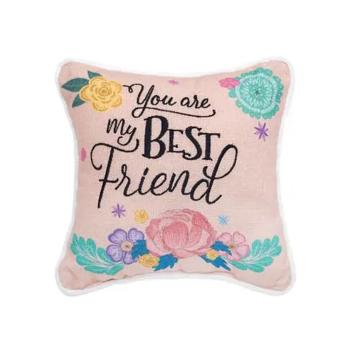 C&F HOME You Are My Best Friend Petite Accent Throw Pillow - Blue