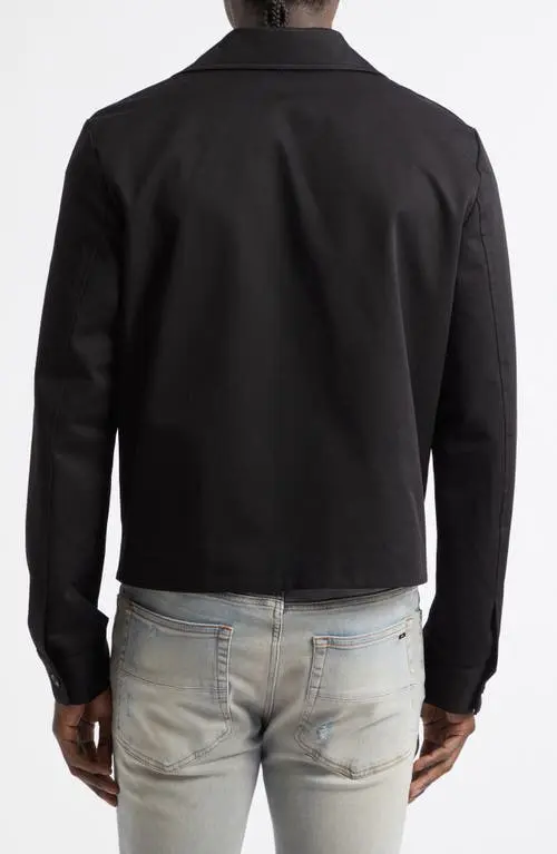 Amiri Script Collar Cotton Jacket