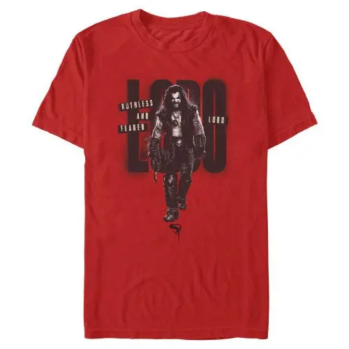 SUPERGIRL Ruthless And Fea Pose Graphic T-shirt - Red