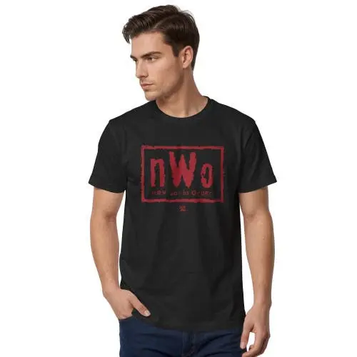 WWE Red Order Logo Short Sleeve Graphic T-shirt