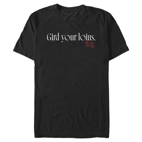 THE DEVIL WEARS PRADA 2 Gird Your Loins Logo Short Sleeve Graphic T-shirt