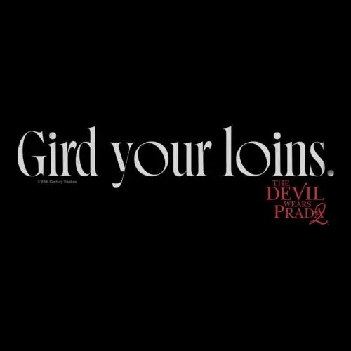 THE DEVIL WEARS PRADA 2 Gird Your Loins Logo Short Sleeve Graphic T-shirt