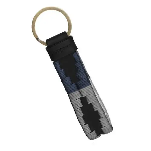 PAMPEANO Charro Loop Keyring - Black/blue