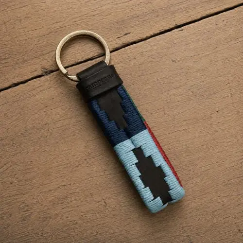 PAMPEANO Charro Loop Keyring - Brown/red/blue