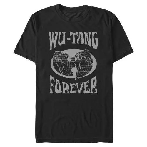 WU-TANG CLAN Worldwide Map Group Forever Graphic T-shirt