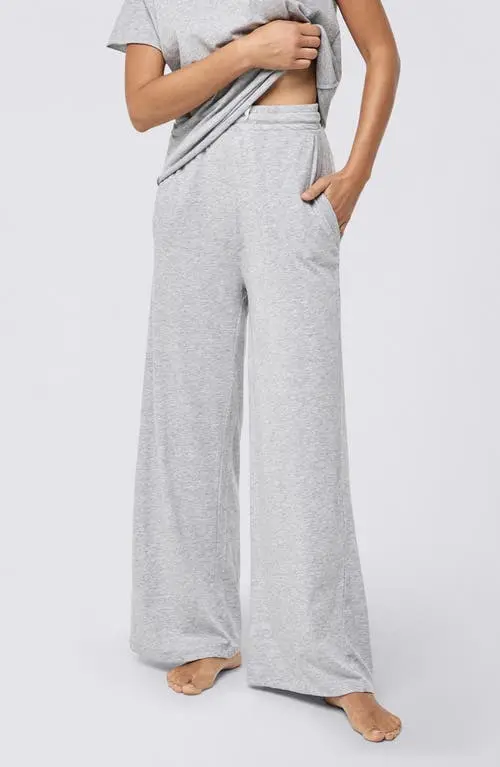 PAPINELLE Jada Organic Cotton Wide Leg Pajama Pants