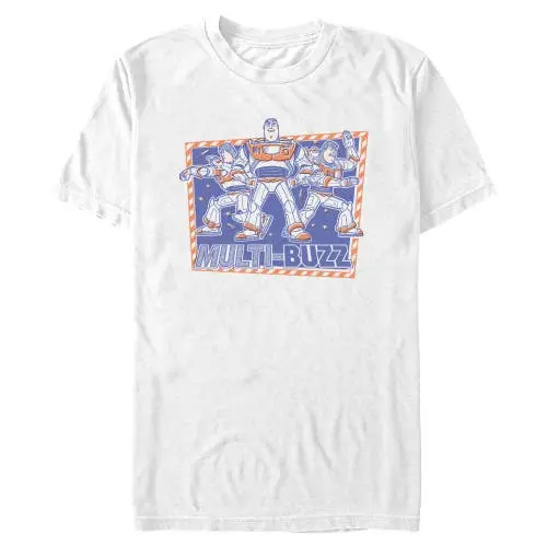 TOY STORY 5 Multi Buzz Frame Short Sleeve Graphic T-shirt